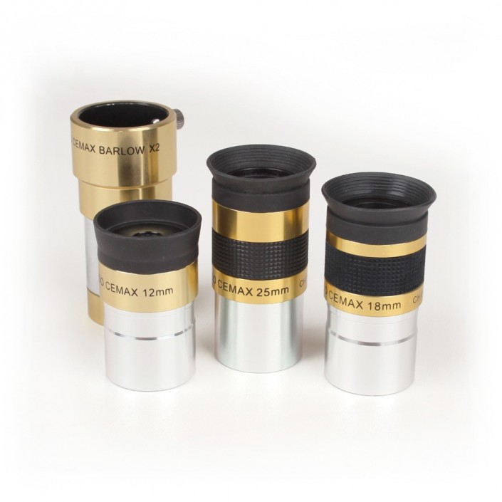 Juego de Oculares Coronado CEMAX con Barlow 2x – Meade Instruments ...